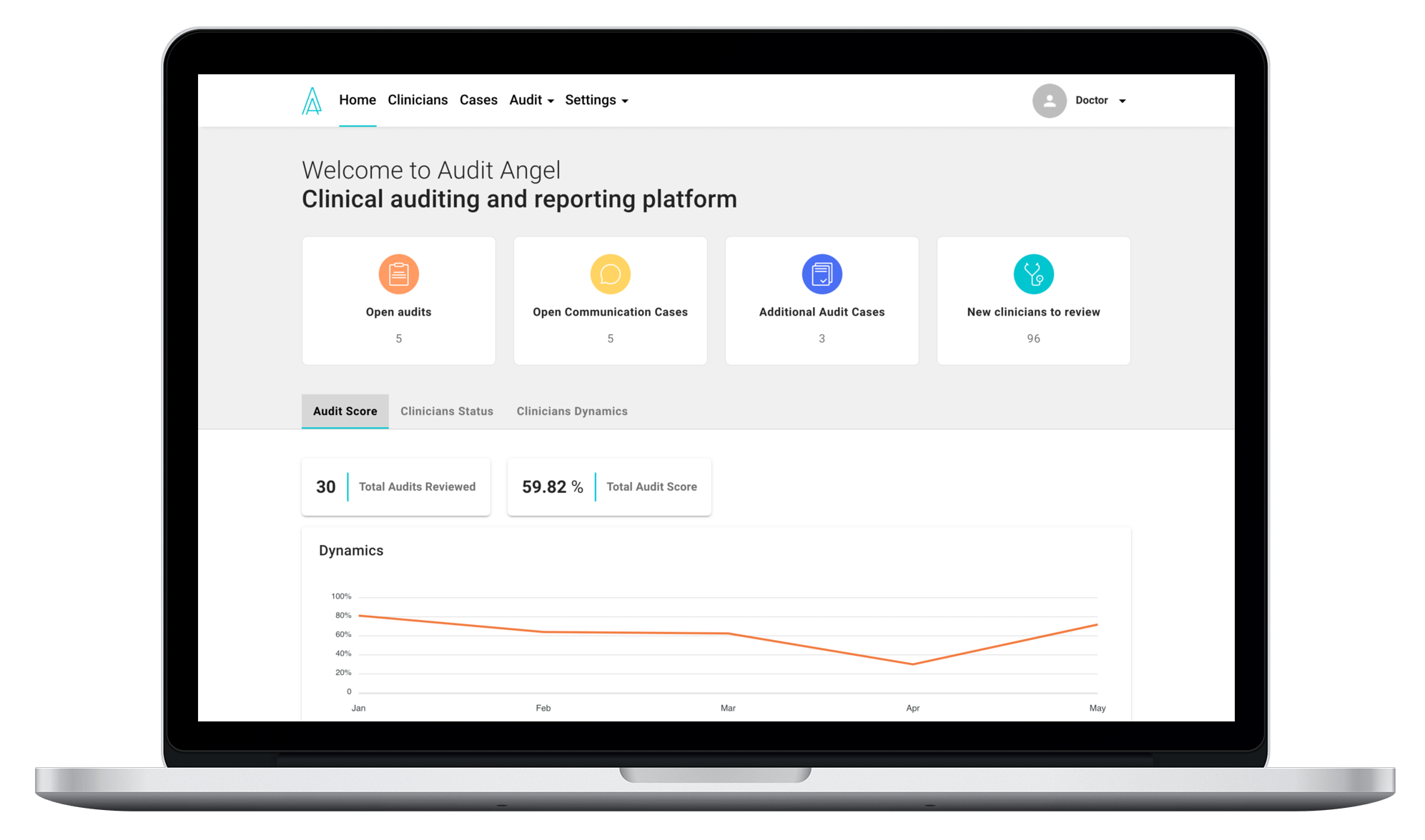 Audit Angel - Clinical Audit Platform for Enhancing Patient Care